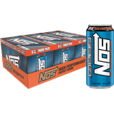 NOS High Performance Energy Drink with Mango, 16 fl oz - Pack of 24 ...