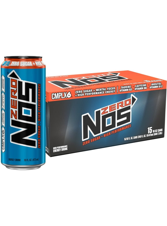 NOS Energy Drinks in Beverages - Walmart.com