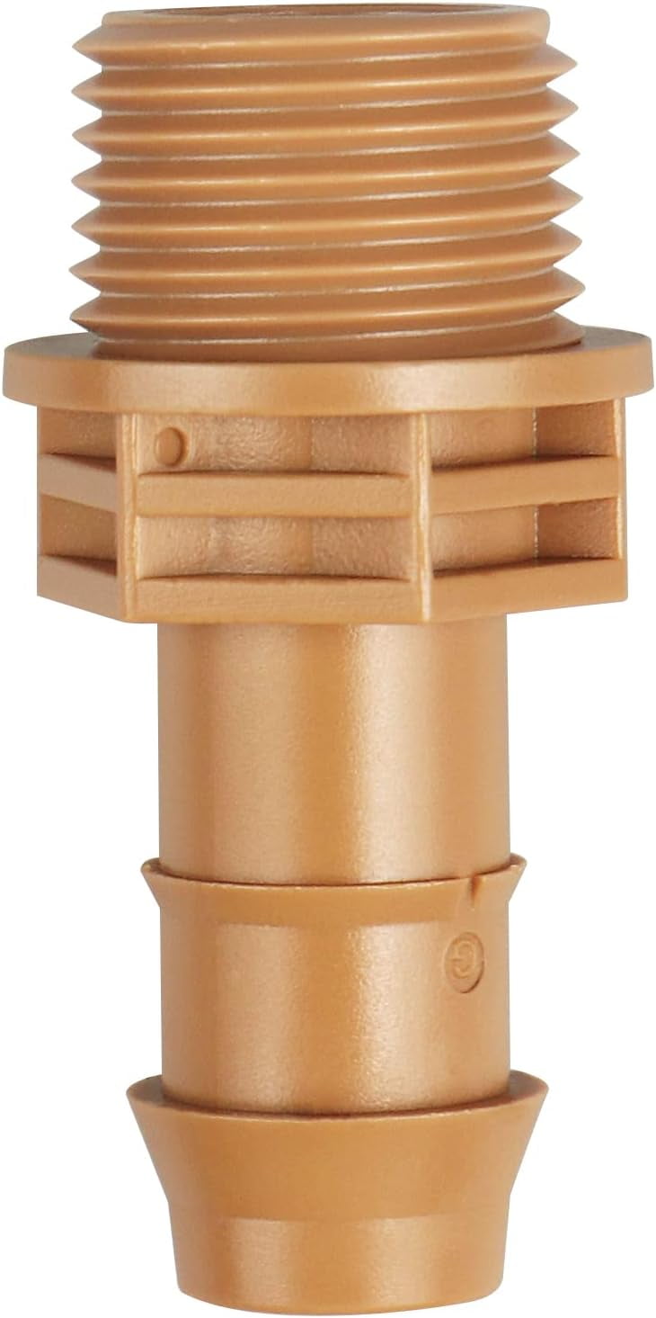 NOSGQ-1/2 Inch Threaded Drip Irrigation Male Adapter：Drip Irrigation ...
