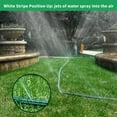 NOSGQ-25FT Flat Sprinkler Hose for Lawn Watering Garden Soaker Hose ...
