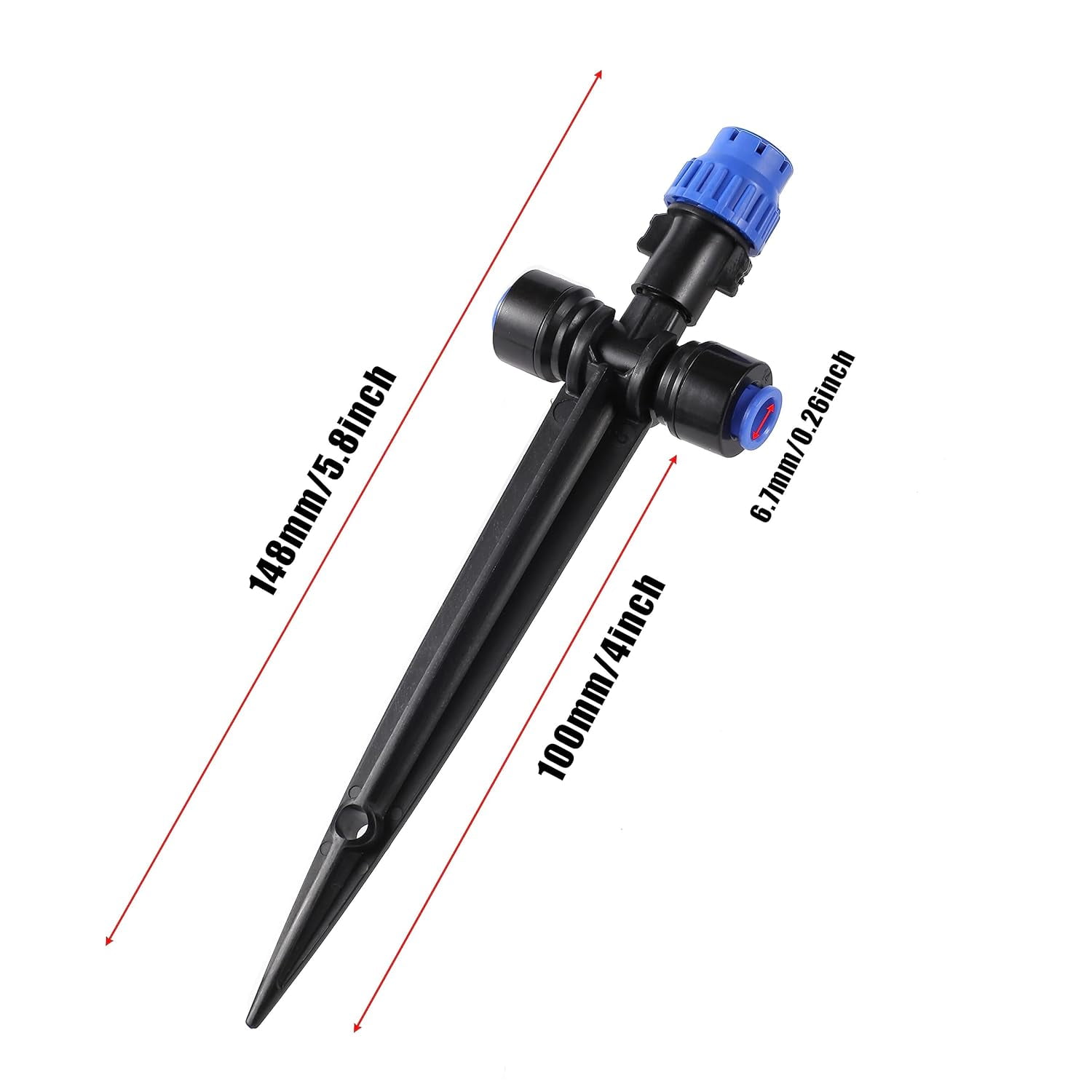 NOSGQ-Drip Irrigation Emitters,with Adjustable 360 Degree Water Flow ...