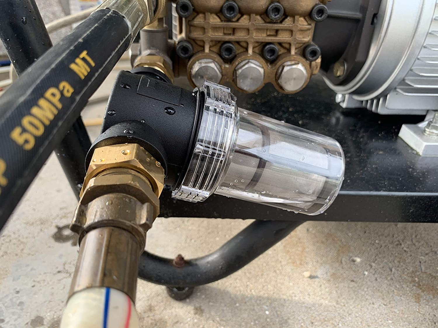 NOSGQ-Garden Hose Filter for Pressure Washer inlet Water, Inline Filter ...