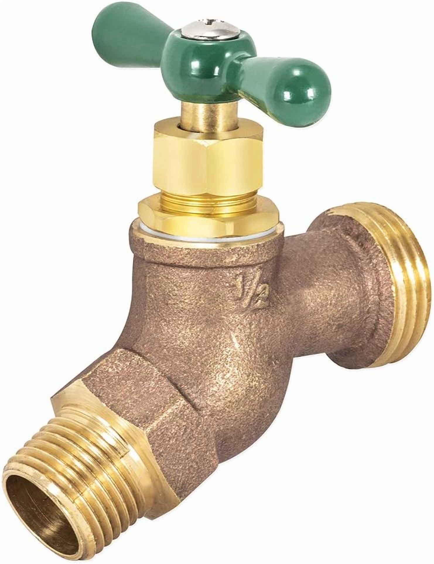 NOSGQ-Heavy-Pattern Male No-Kink Hose Bibb Valve, 1/2 Inch MIP ...