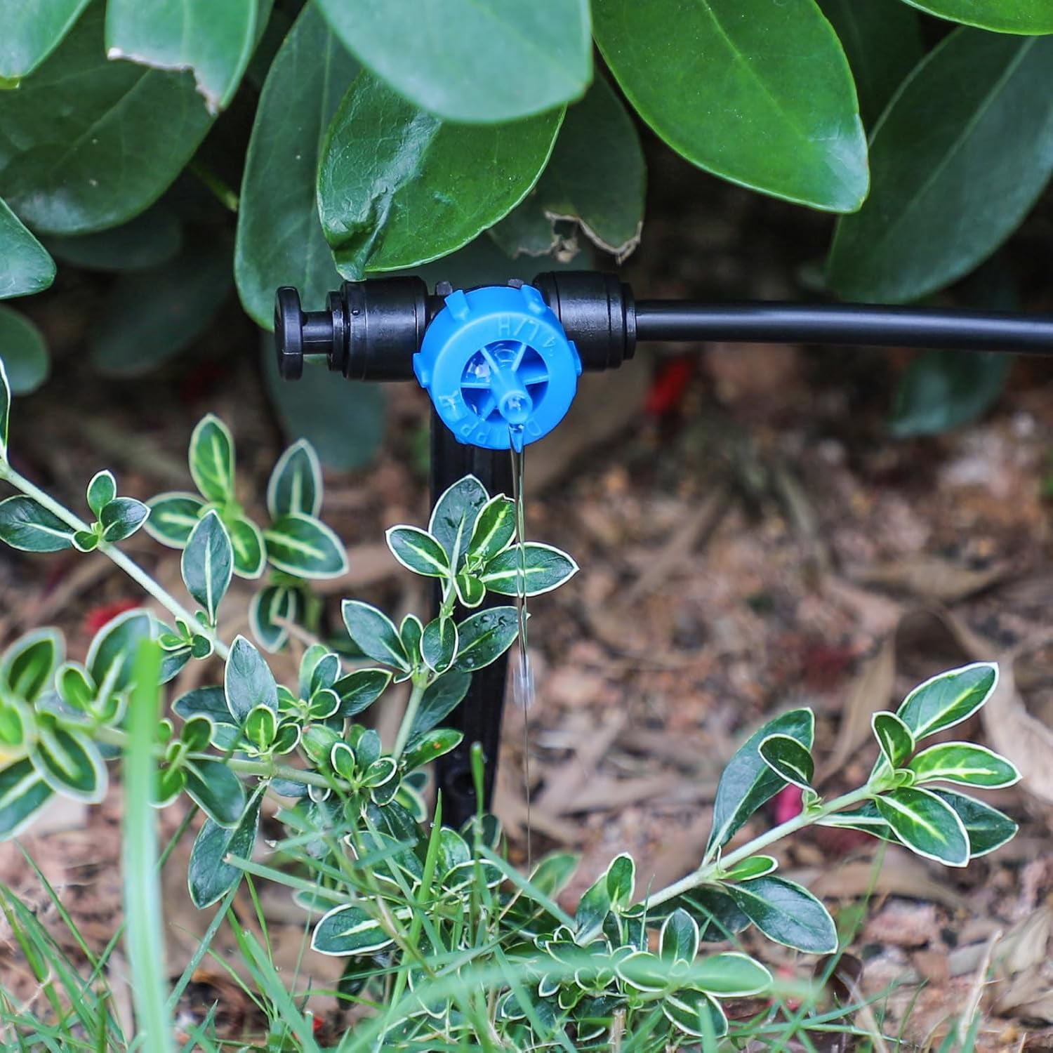 NOSGQ-MXIC 24 Pack Push-to-Fit Drip Irrigation Emitters, Leak-Proof ...