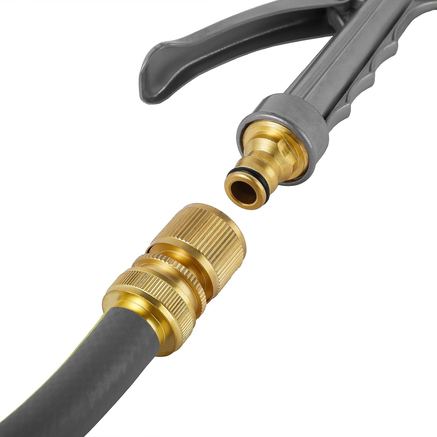 NOSGQ-Quick Connect Hose Fittings, Garden Hose Quick Connect Kit, Solid ...