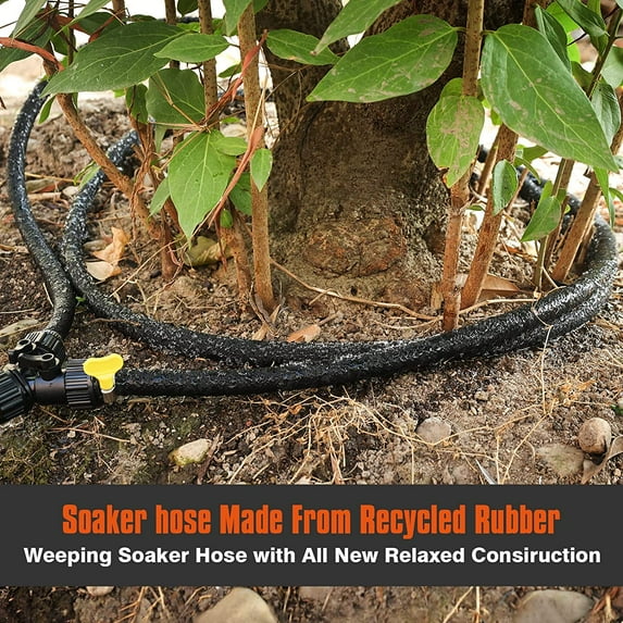 NOSGQ-Soaker Hose 10FT Ring for Trees 1/2 Inch Rubber Longer Lasting ...