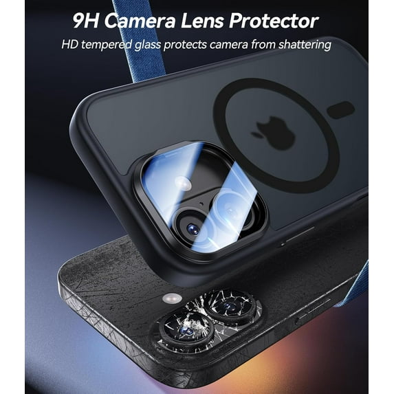 NOSGQ-[Upgraded Full Camera Protection] for iPhone 17 Case with Camera ...