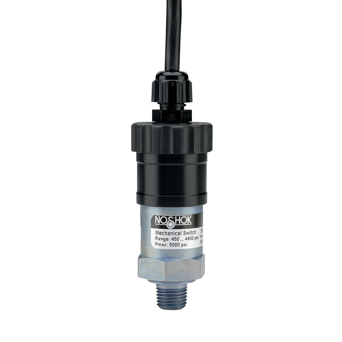 NOSHOK 300 Series Mechanical Compact Pressure Switch, 1 SPDT Switch, 1/ ...