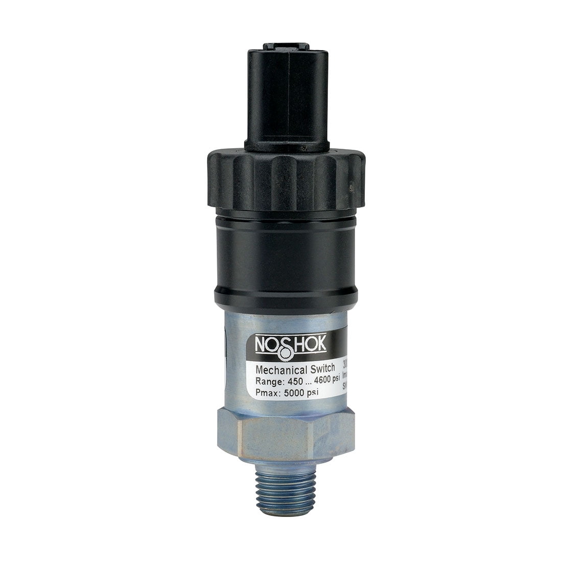 NOSHOK 300 Series Mechanical Compact Pressure Switch, 1 SPST Switch ...
