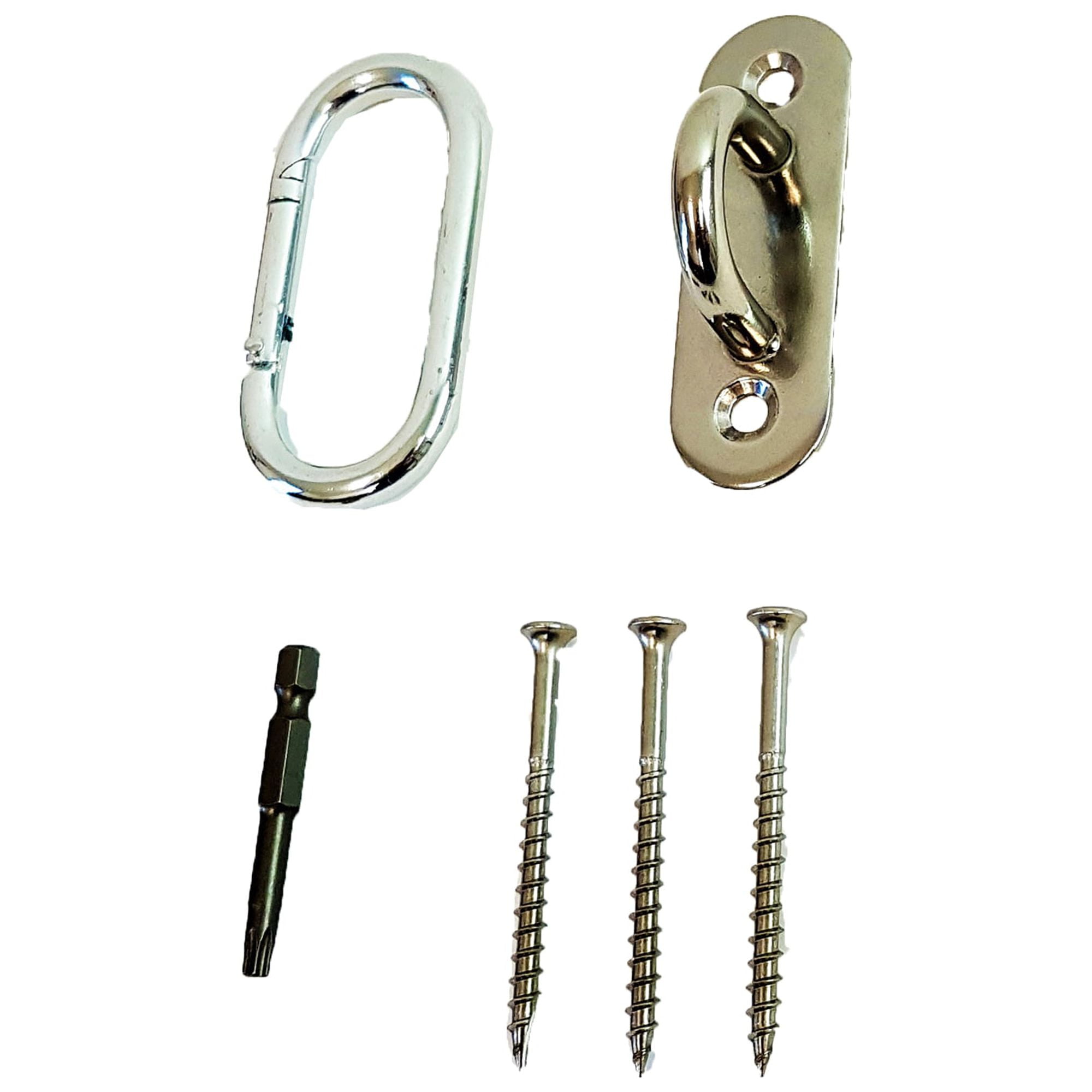 NOSSK Stainless Steel Oblong Pad Eye Anchor System for Studs - Beams ...