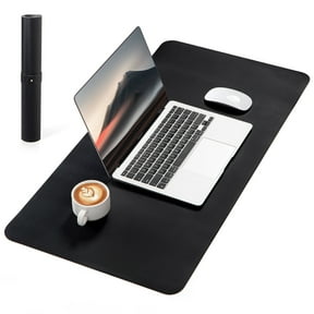 ZBRANDS Leather Desk Pad Mat 24 x 17 inches Reversible Smooth and ...