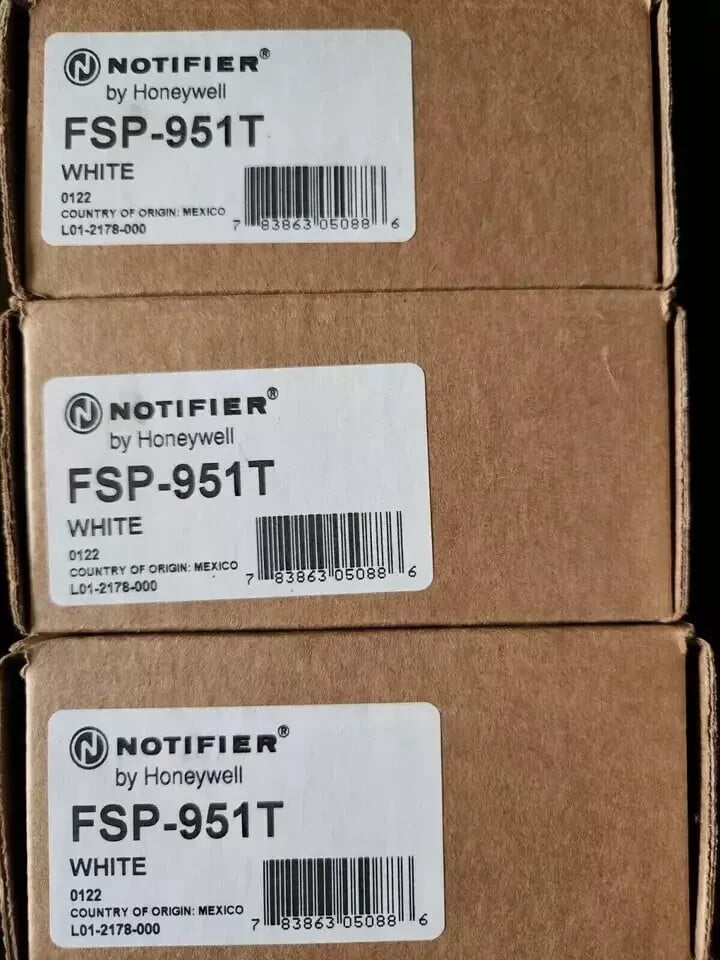 NOTIFIER FSP-951T LOW-PROFILE INTELLIGENT PHOTOELECTRIC SENSOR SET OF ...
