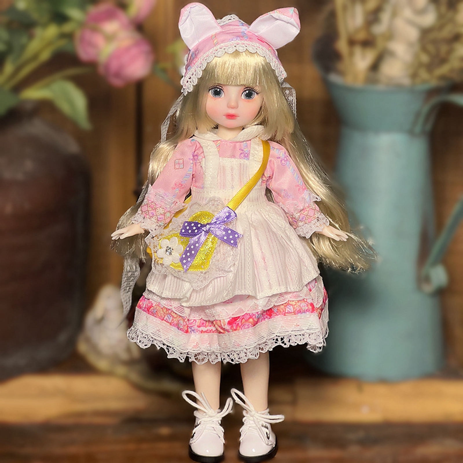 NOUGFVZP BJD Dolls, 1/6 Scale Dolls Comes with a Full Costume, Shoes ...