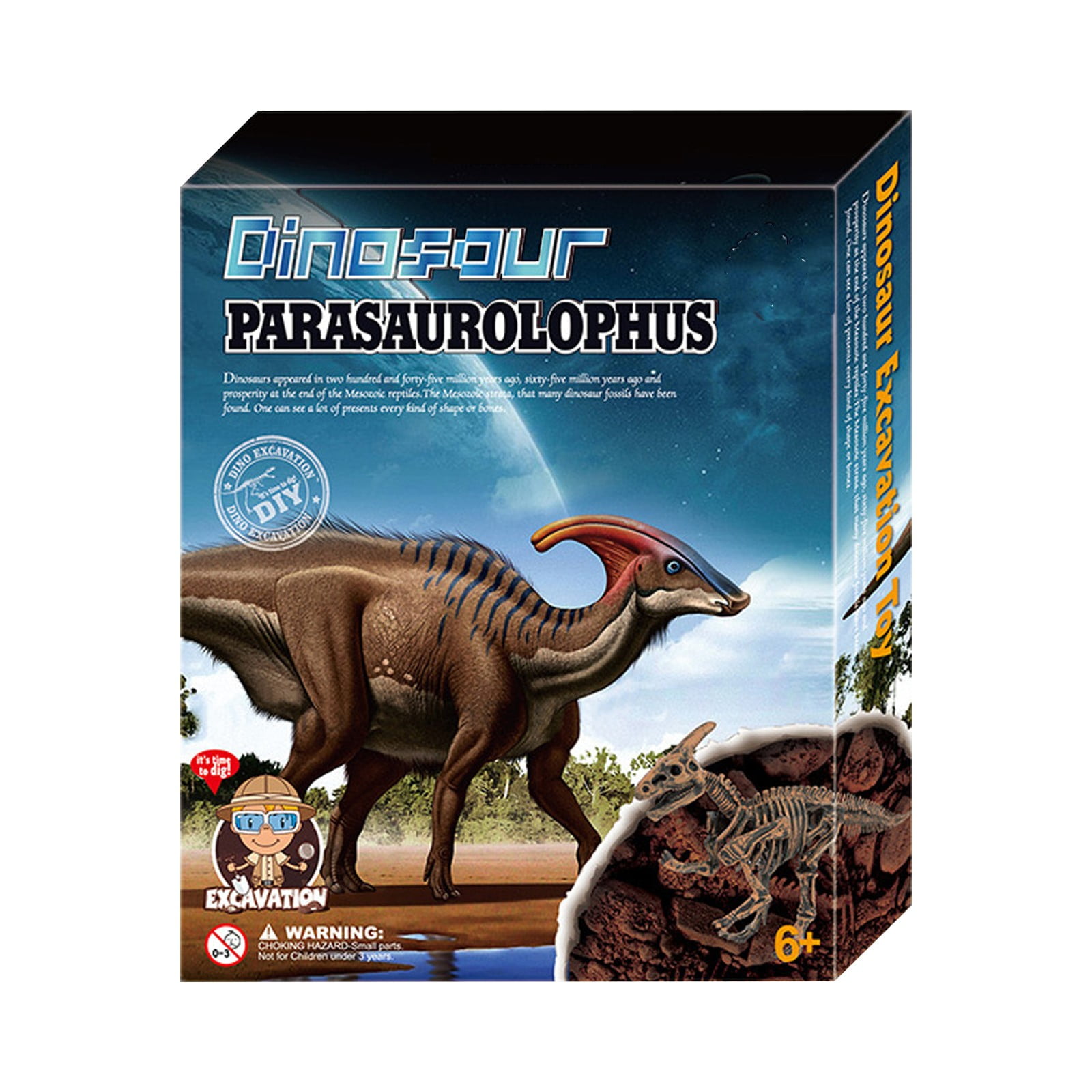 NOUGFVZP Dinosaur Excavation Kit for Kids, A Paleontology Science ...
