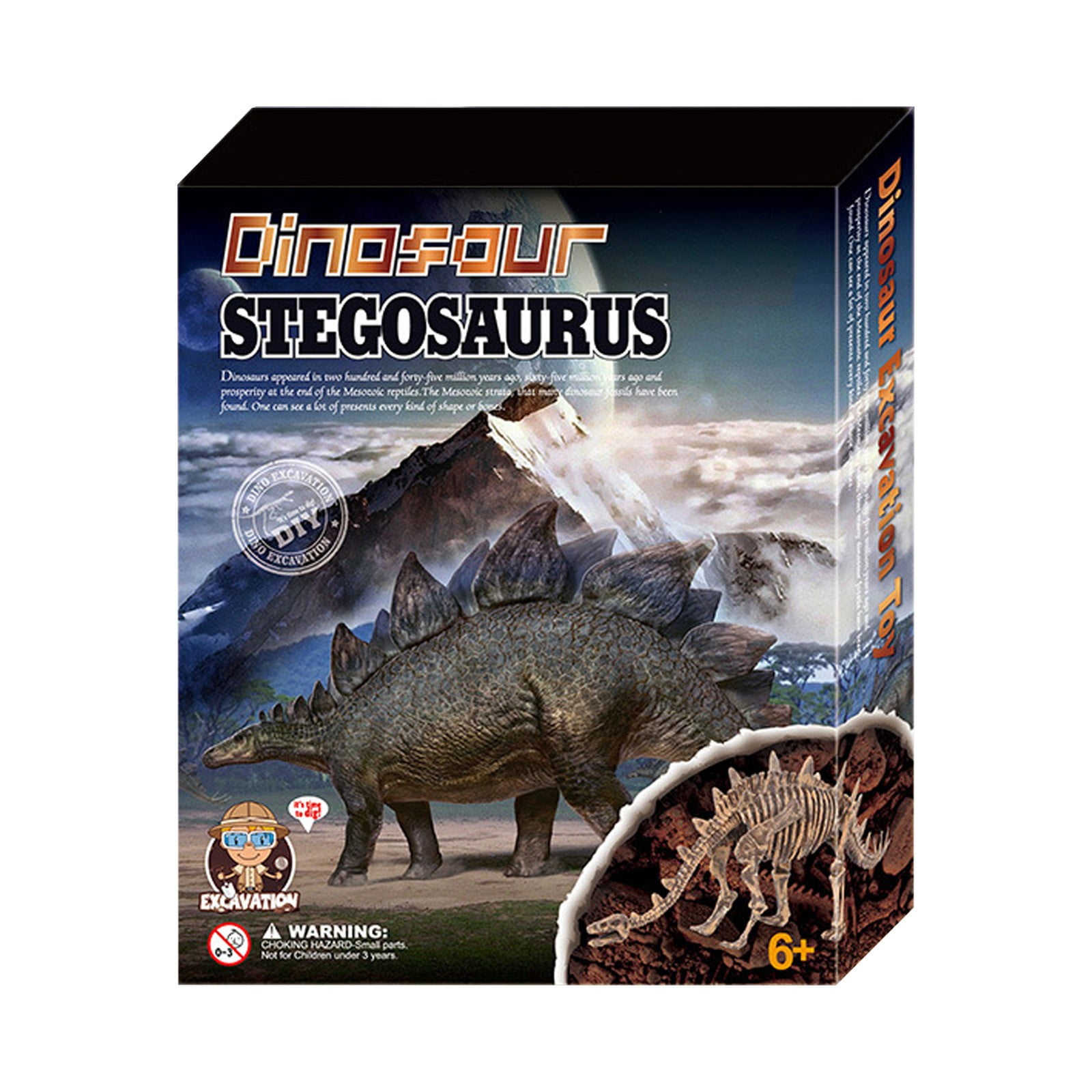 NOUGFVZP Dinosaur Excavation Kit for Kids, A Paleontology Science ...