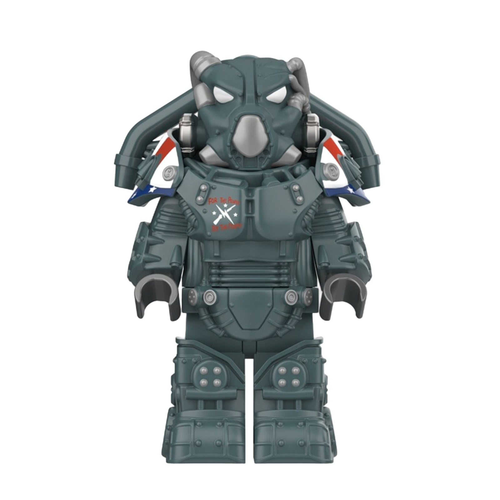 NOUGFVZP Fallout Minifigures Building Blocks Toys, Post-Apocalyptic ...