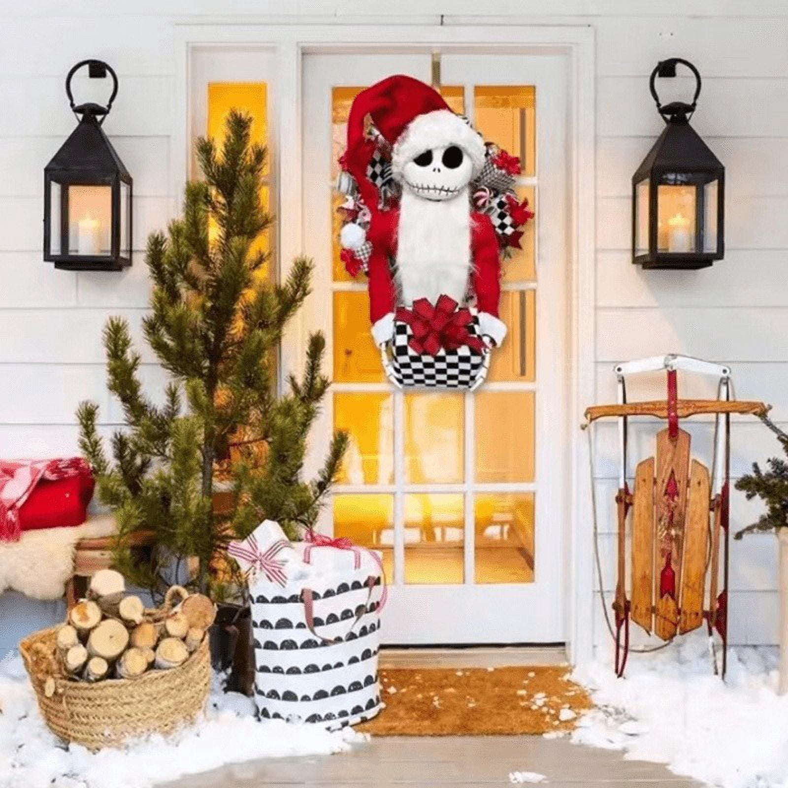 NOUGFVZP Grand 'Nightmare' Welcome Plush Sign, Iconic Door & Wall ...
