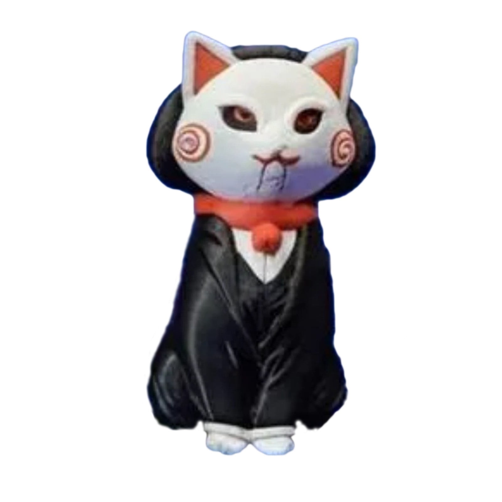NOUGFVZP Halloween Character Cat Statue Set for Home - Halloween Themed ...