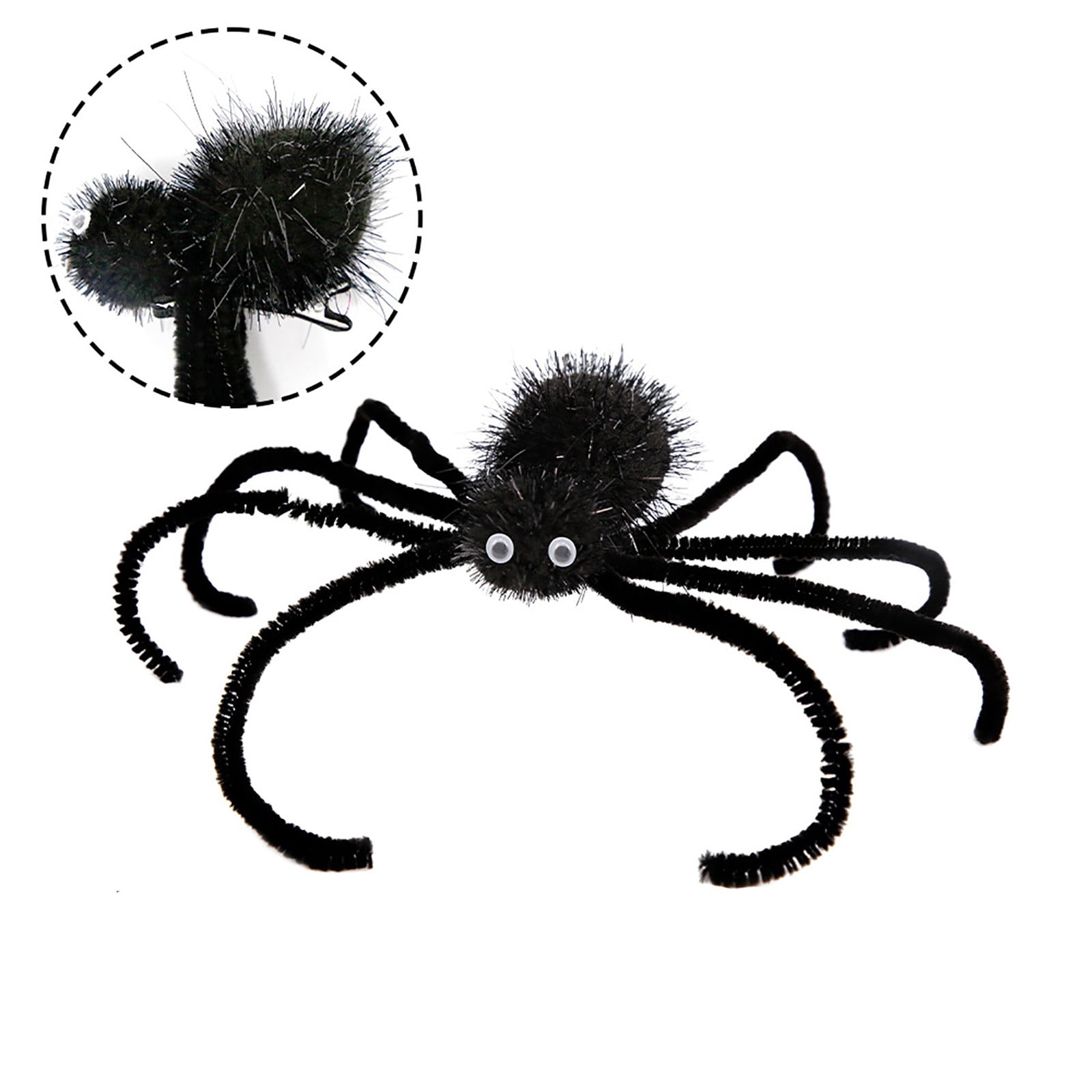 NOUGFVZP Halloween Hair Clips Spider Hairpins, Halloween Classic Horror ...