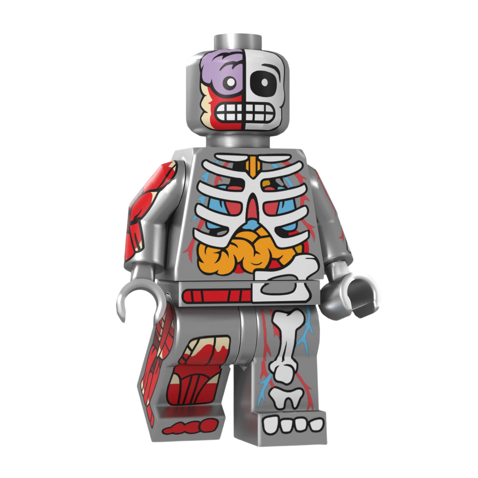 NOUGFVZP Zombie Minifigures Building Blocks Toys, 1.77 inch Zombie Mini ...