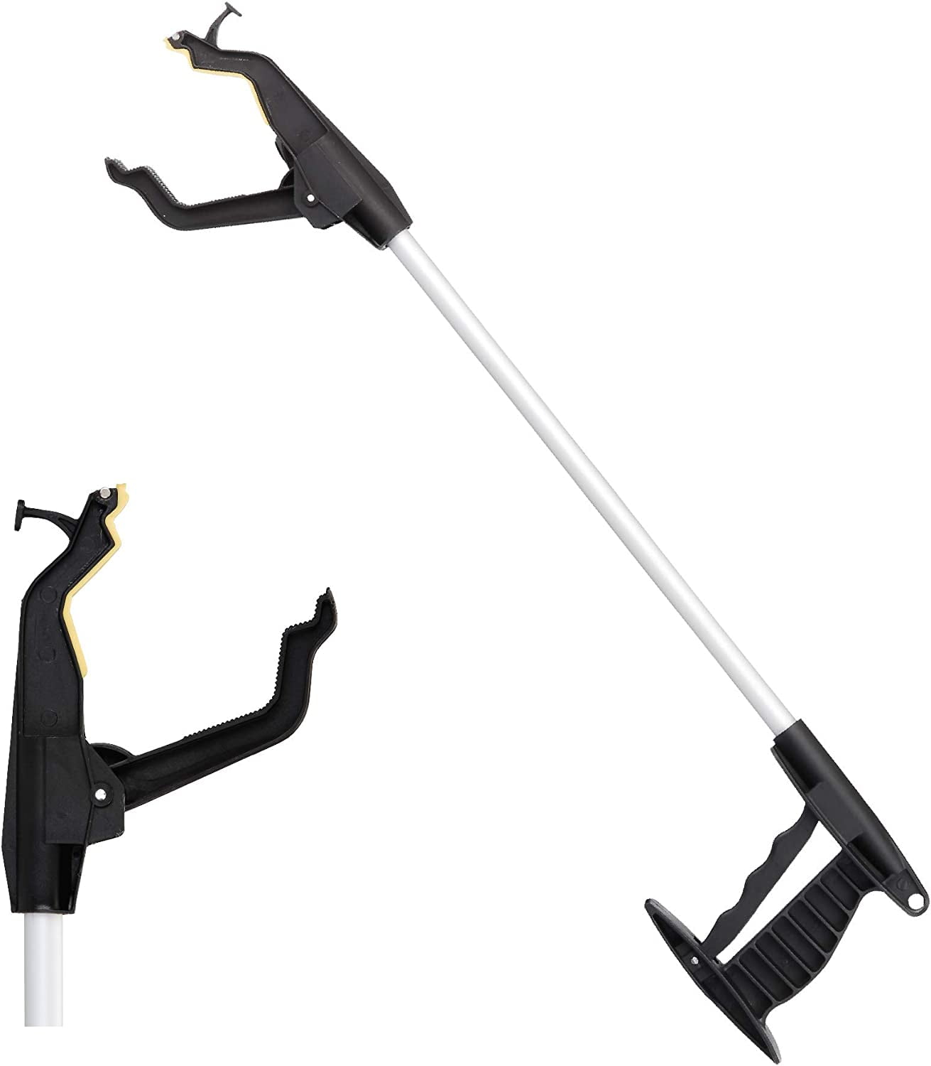 NOVA 24” Long Reacher, Lightweight Grabber with Wide Gripper, Hook ...