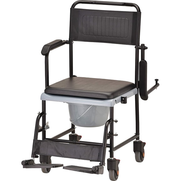 Drop Arm Bedside Commode