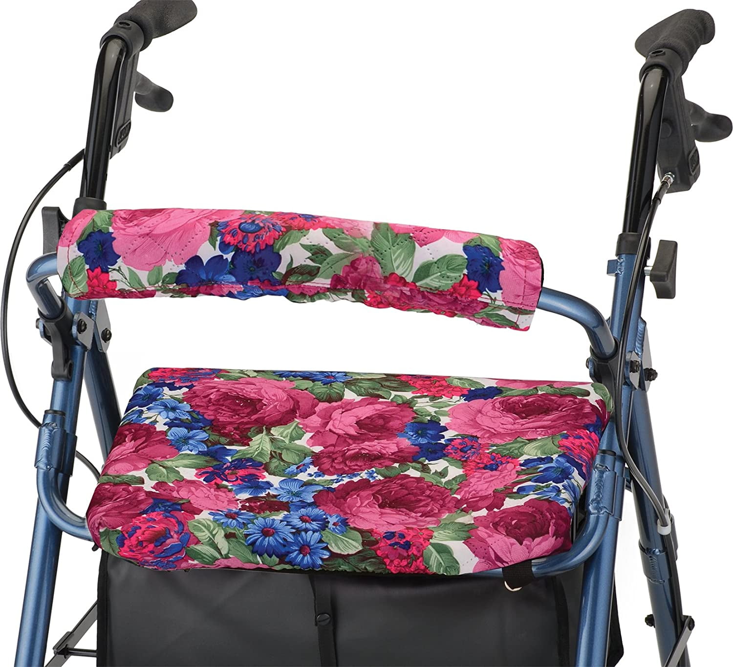 NOVA Medical Products Rollator Walker Seat & Backrest Covers, Removable ...