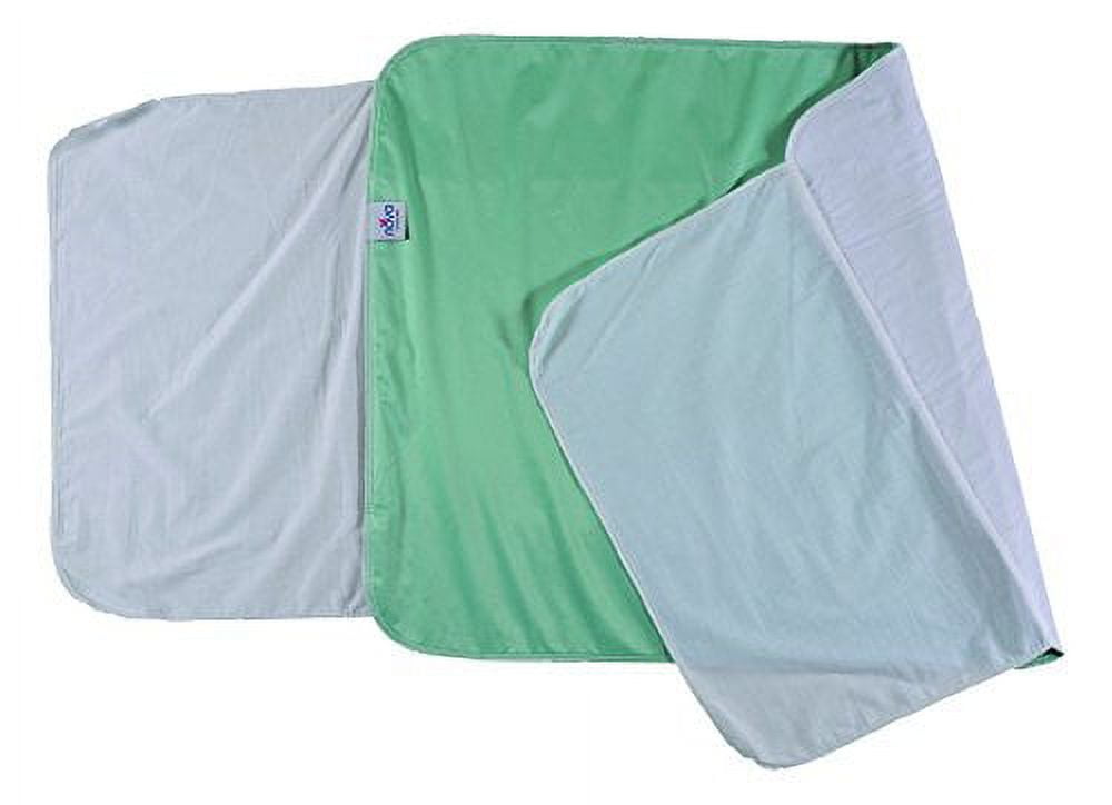 NOVA Waterproof Reusable Mattress Overlay with 100% Cotton Skin Soft ...