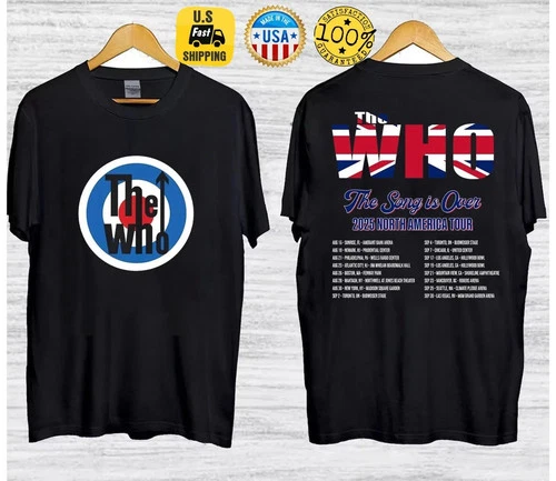NOVA16 NEW Apparel The Who Concert Tour 25 Shirt Gift for Wholigan Fan ...