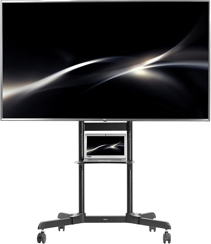 NOVAO Mobile TV Cart for 13 to 60 inch Screens up to 55 lbs, LCD LED ...