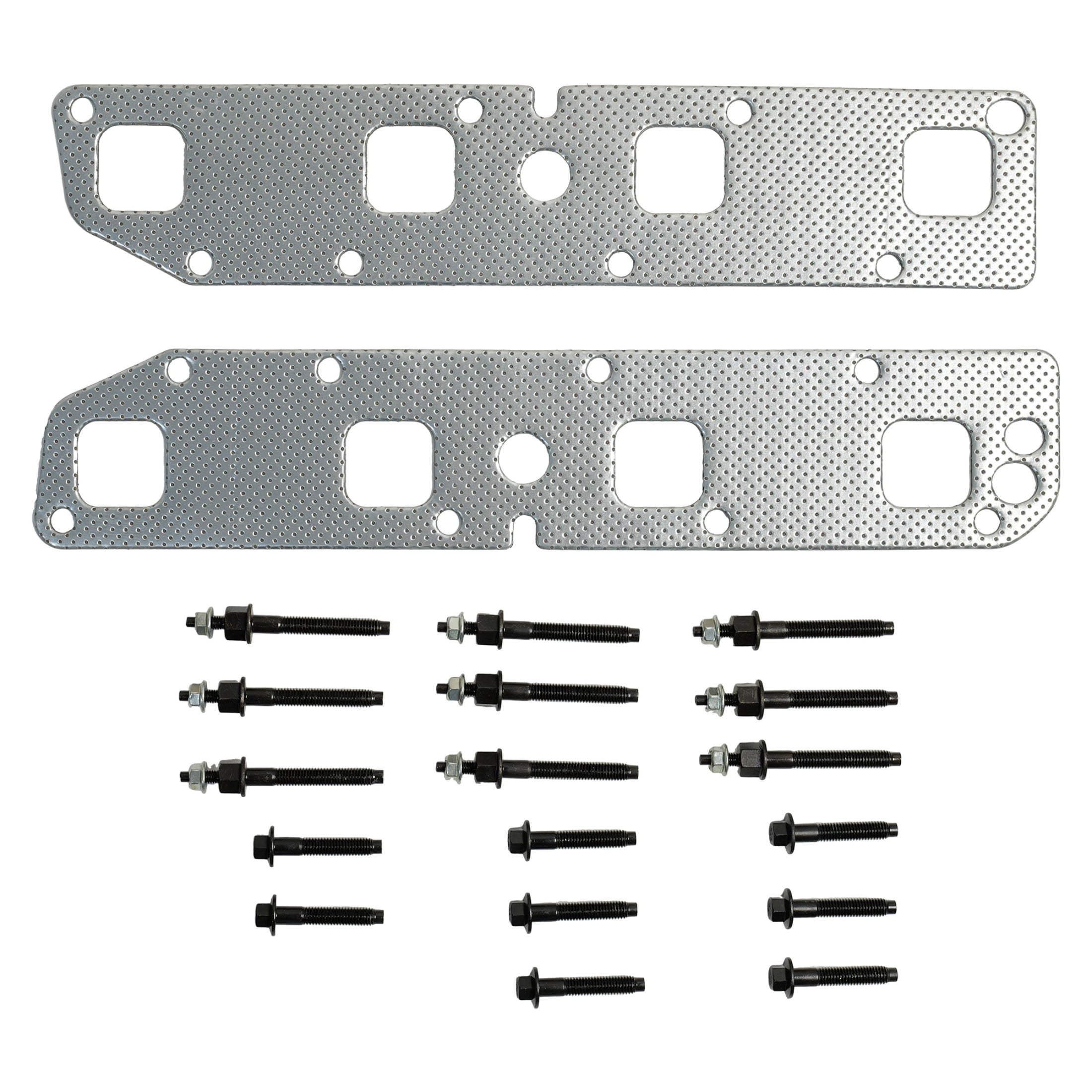 NOVAPARTS Exhaust Manifold Gasket Bolts Stud Nut Set for 2009-2018 ...