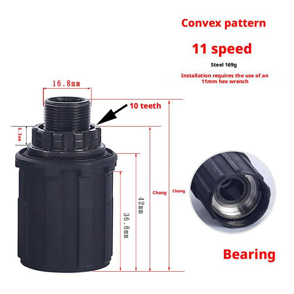 NOVATEC Bike Hub Tower Base Body 8/9/10 Speed MTB Bicycle Body Bearing ...