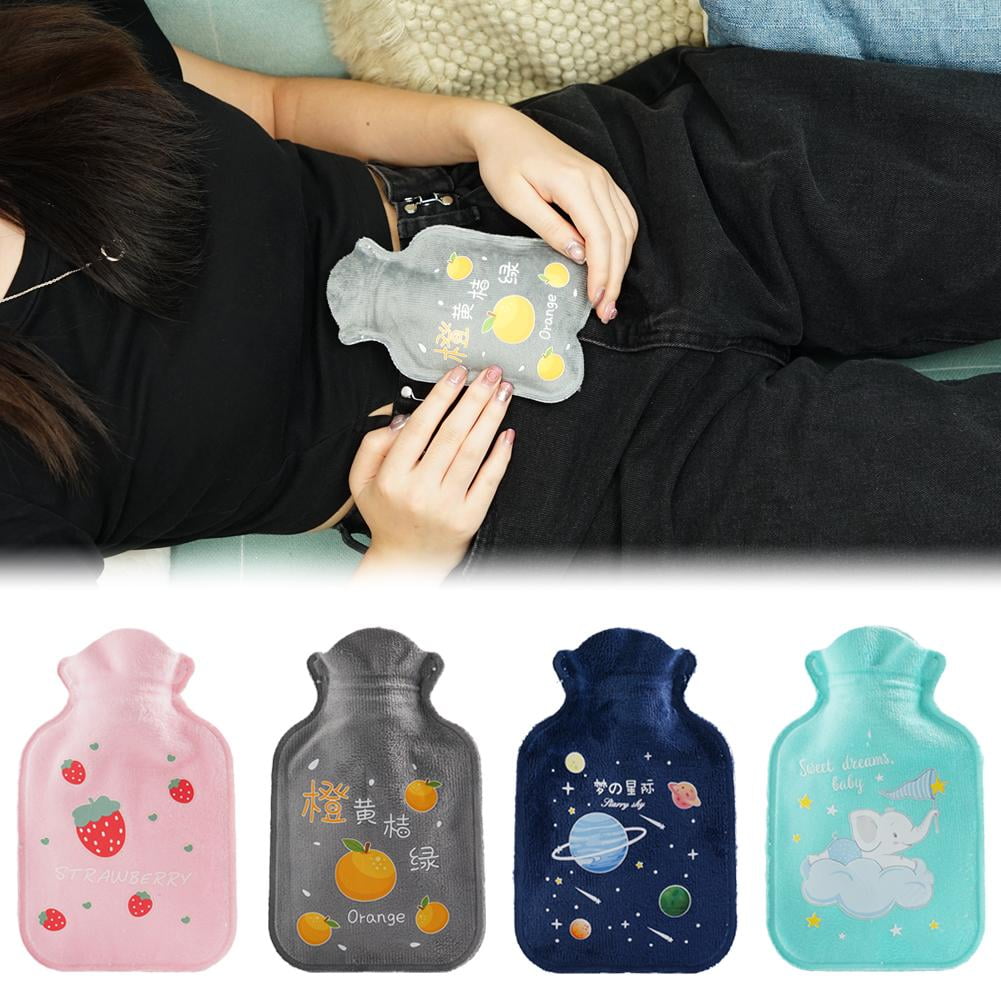 NOVELAR Cute Cartoon Hot Water Bottle, Easy-Fill Portable Size for ...
