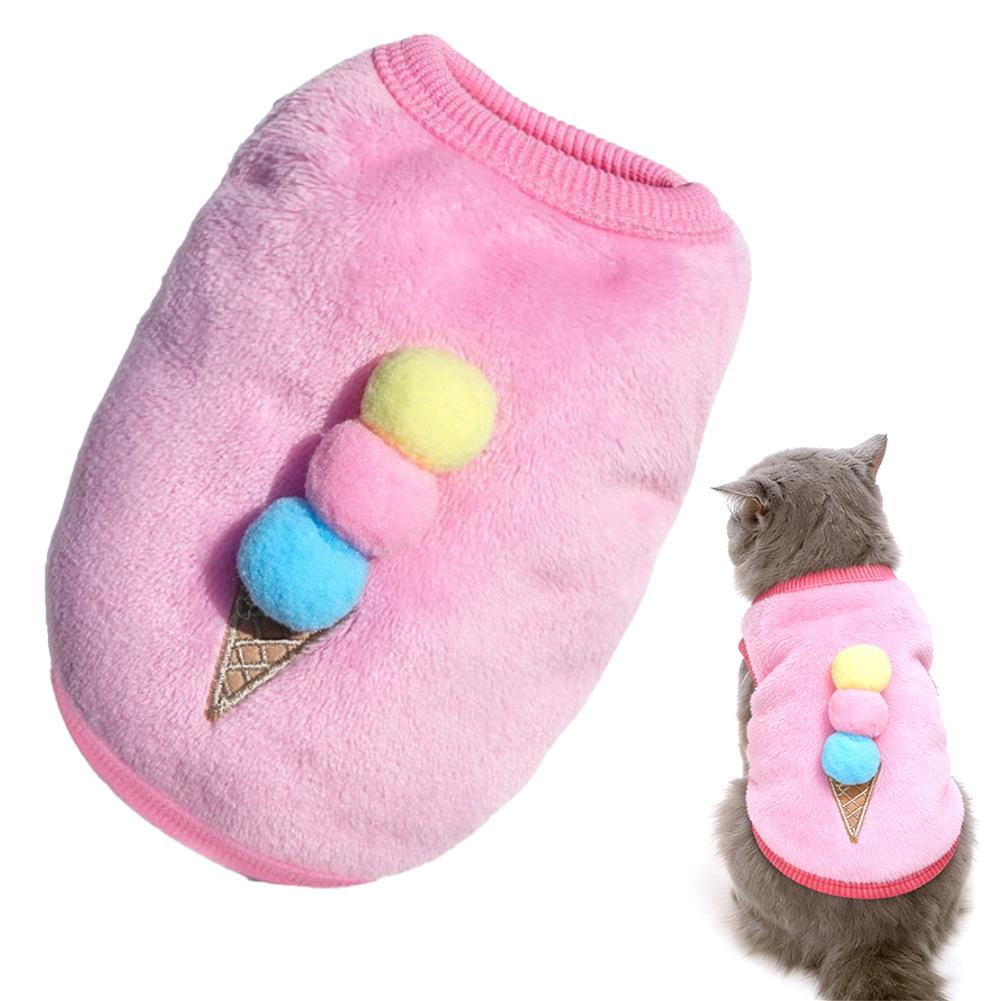 NOVELAR Flannel Dog Sweater with Cartoon Design, Lightweight and Easy ...