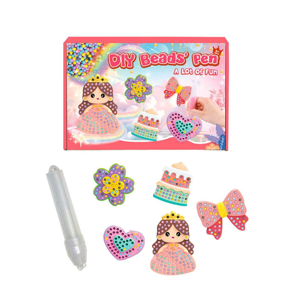 NOVELAR Handmade Dot Bead Art Set, Safe Materials for Parent-Child ...