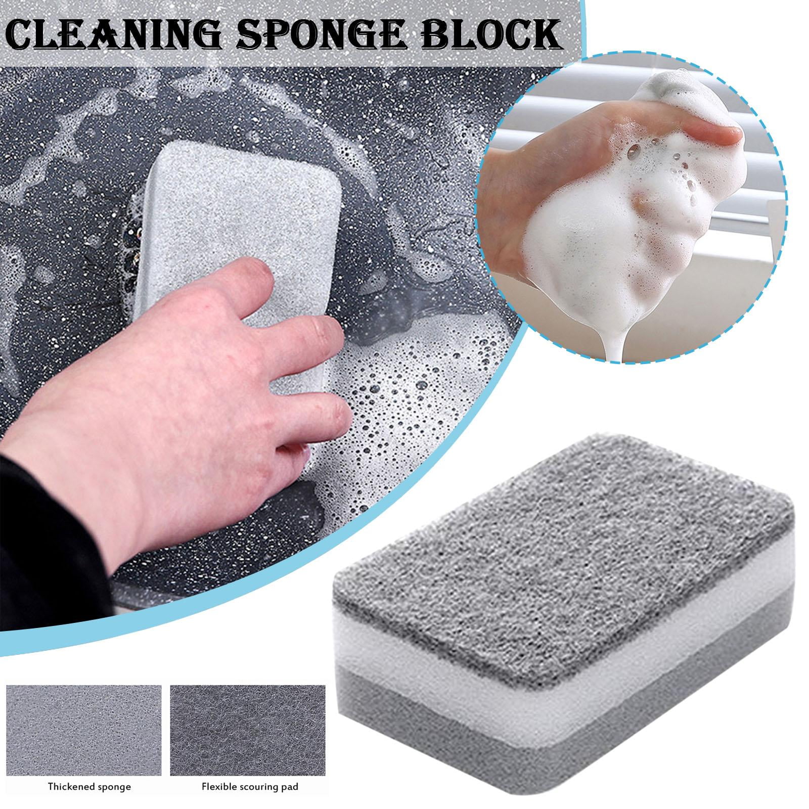 NOVELAR Two-Sided Cleaning Sponge, 4.3 in Long Sponge Block, Quickly ...