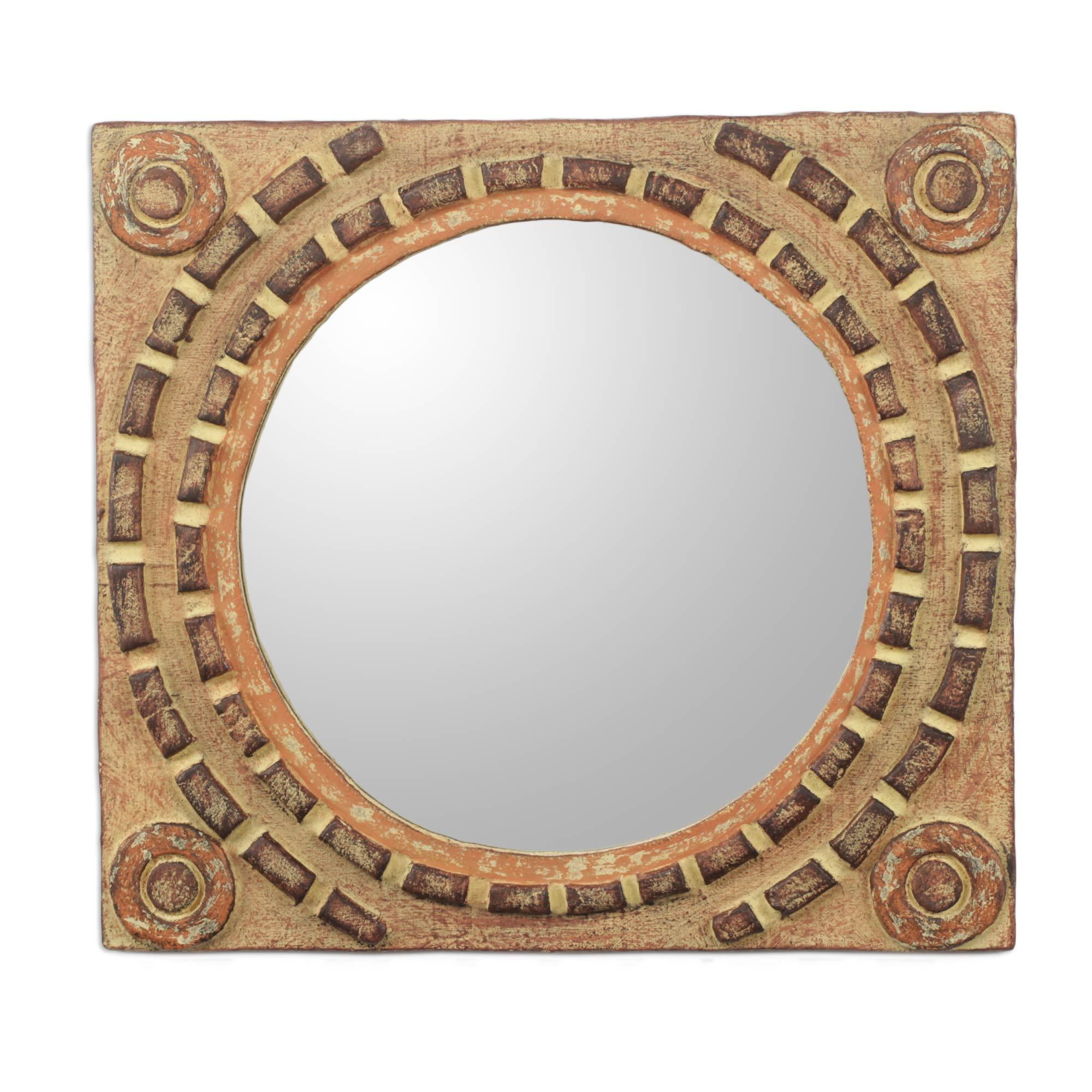 NOVICA Mirror, 'African Tradition' - Walmart.com
