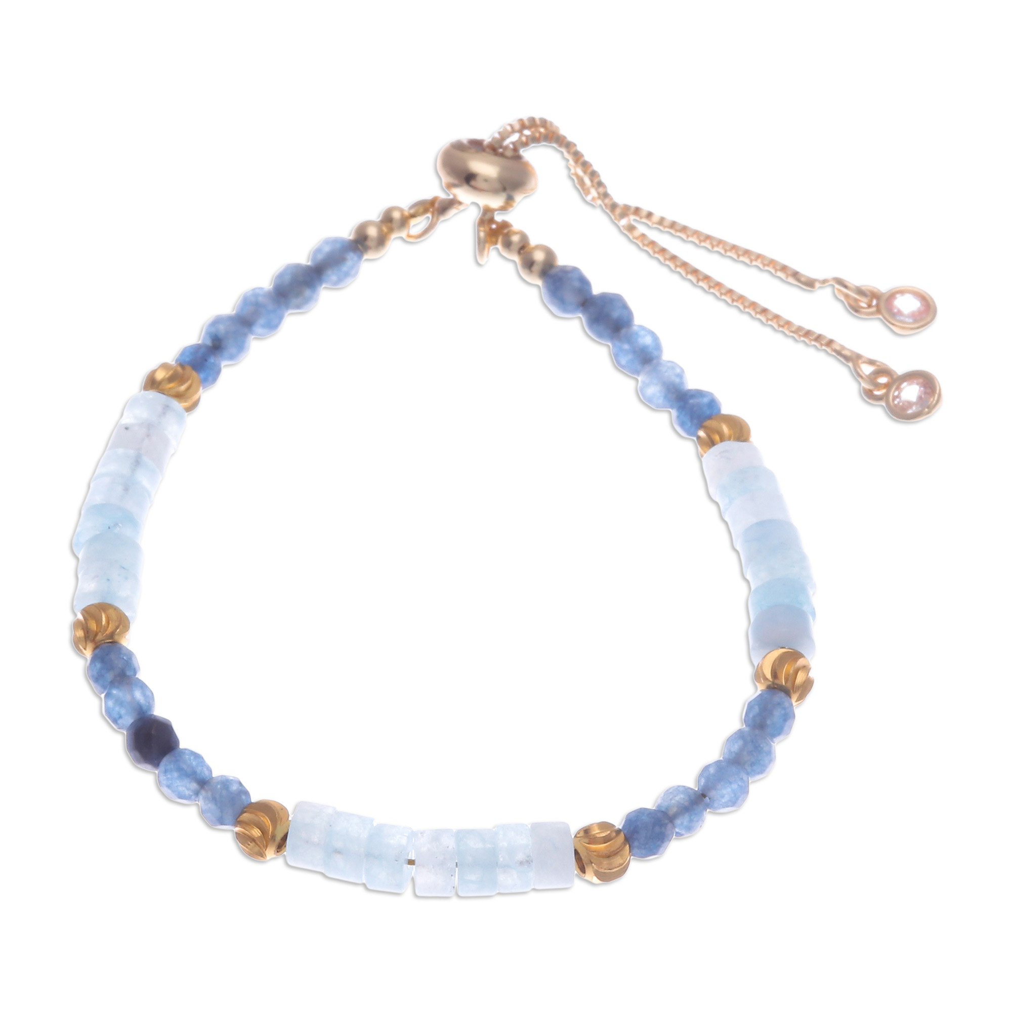 NOVICA Quartz beaded wristband bracelet, 'Stunning Flair' - Walmart.com