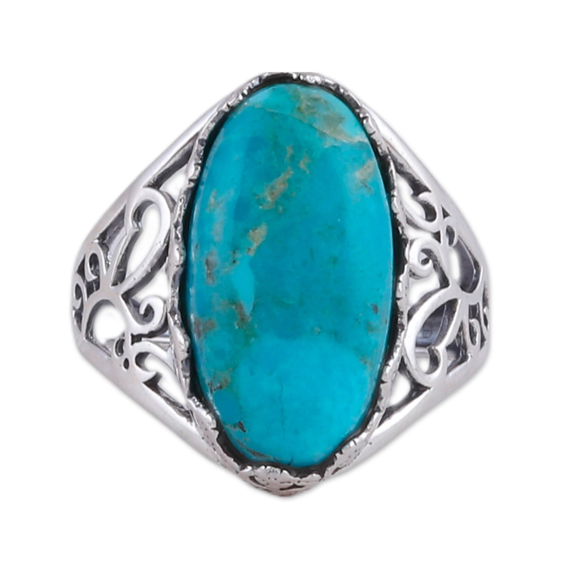 NOVICA Sterling silver cocktail ring, 'Jaipur Illusion' - Walmart.com