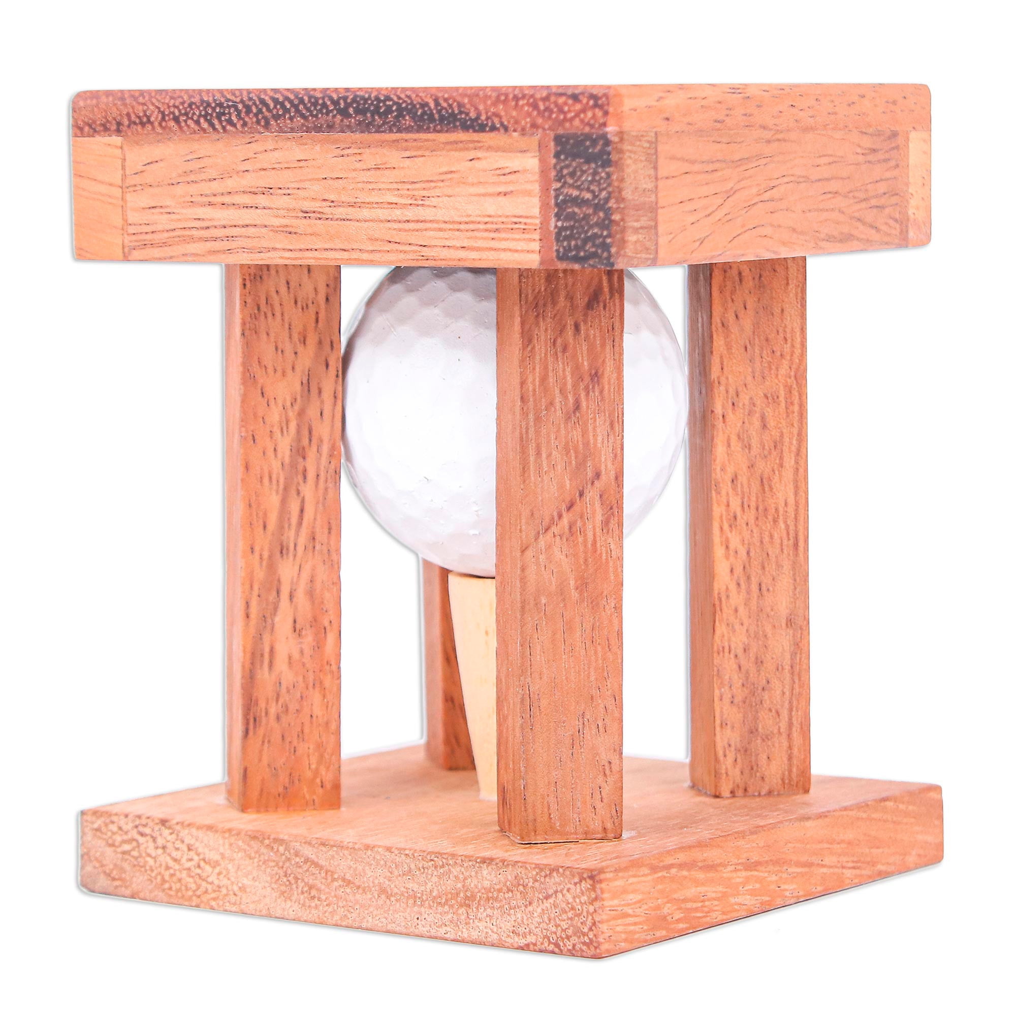 NOVICA Wood puzzle, 'Golfing Off the Green' - Walmart.com
