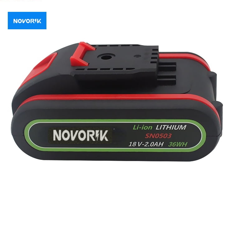 NOVORIK 18V 2.0AH 36WH Lithium Battery - Walmart.com
