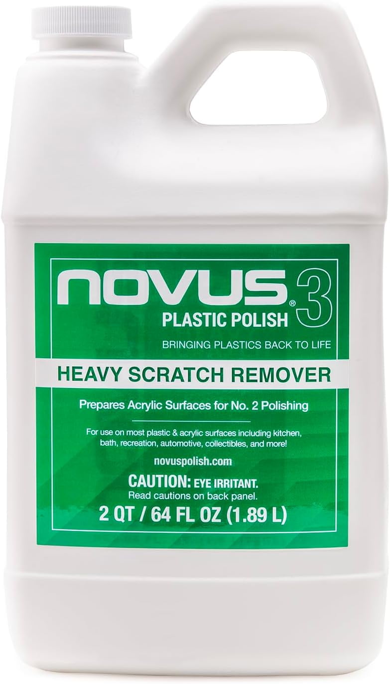 NOVUS 7082 | Heavy Scratch Remover #3 | 64 Ounce Bottle - Walmart.com