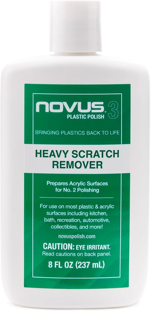 NOVUS 7082 | Heavy Scratch Remover #3 | 8 Ounce Bottle - Walmart.com
