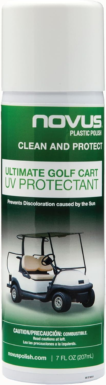 NOVUS 7505E | Clean and Protect Golf Cart Surface Protection | 7 Ounce ...