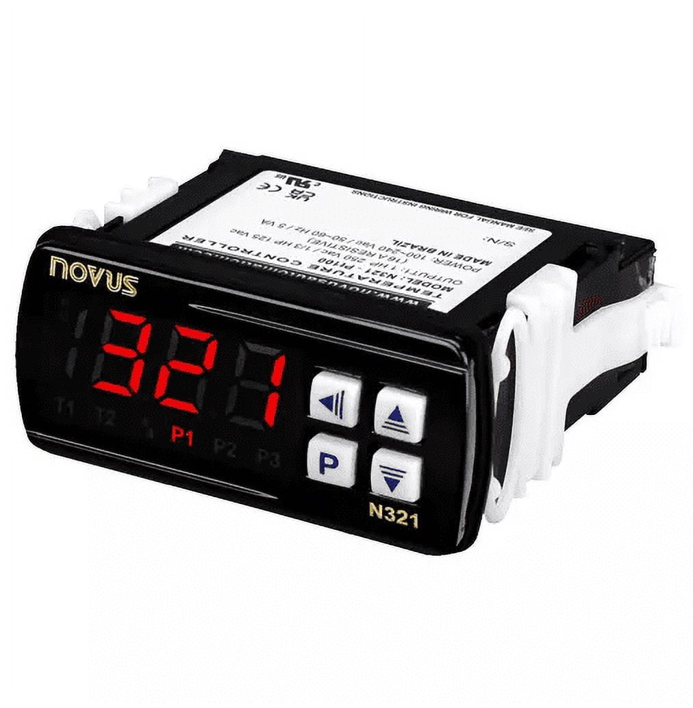 NOVUS 8032103012 N321 NTC Temperature controller, 1 relay PROCESS ...