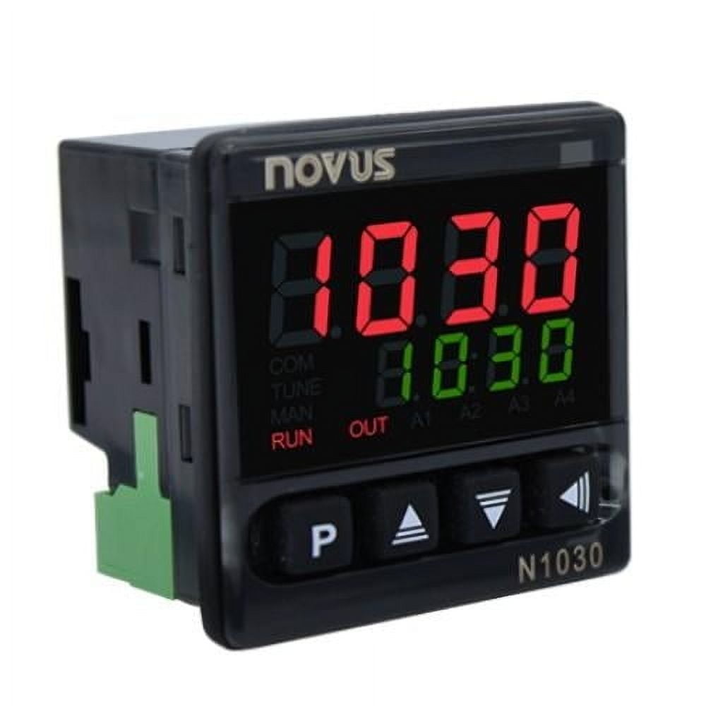 NOVUS 8103090002 N1030T Temperature Controller with Timer, 48x48mm (1/16 DIN) - Walmart.com