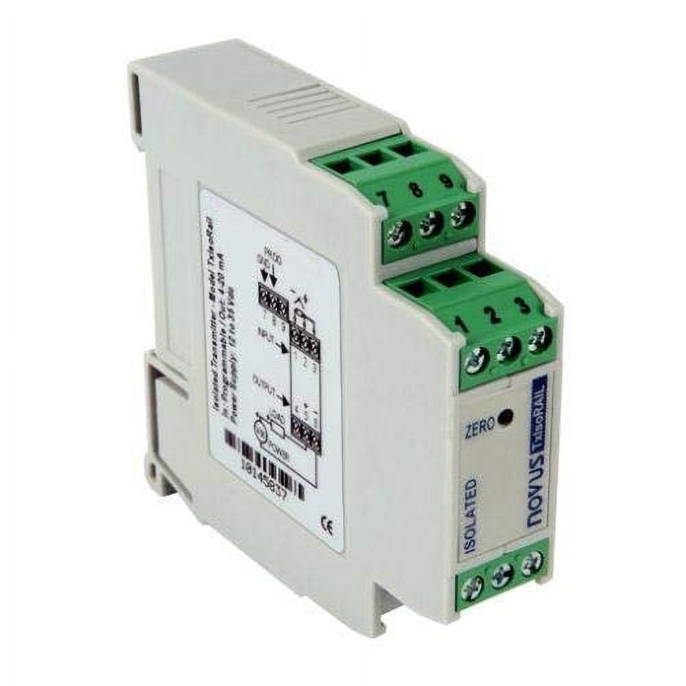 NOVUS 8806030306 TxIsoRail 2-wire isolated DIN Rail temp.transm. 4-20mA ...