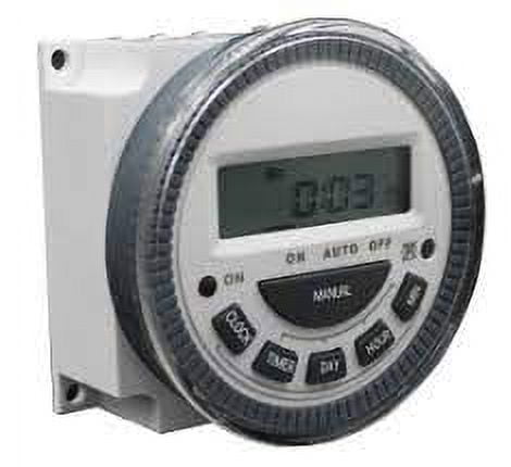 NOVUS 8828001100 TM 619-1 Weekly Timer 110 Vac - Walmart.com