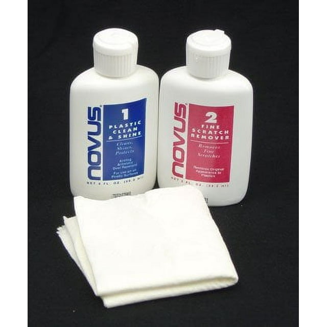 NOVUS Plastic Cleaner and Polish 2-oz Kit #1, #2 - Walmart.com