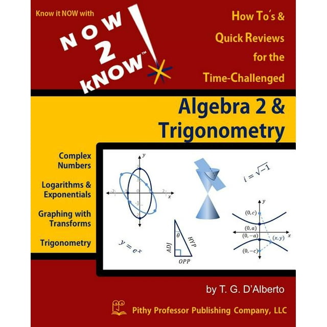 NOW 2 kNOW Algebra 2 & Trigonometry (Paperback) - Walmart.com